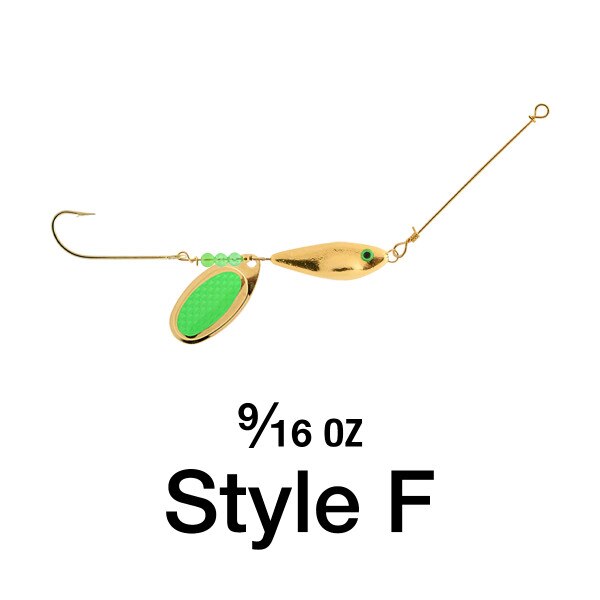 walleye rig spinners