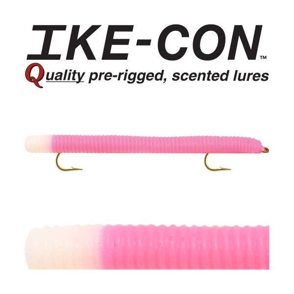 Ike-Con Pee Wee Worm 2.5", Soft Plastic | Jann's Netcraft