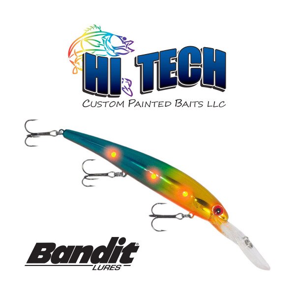 HI-TECH CUSTOM PAINTED DEEP WALLEYE BANDITS, Fishing Tackle | Jann's ...