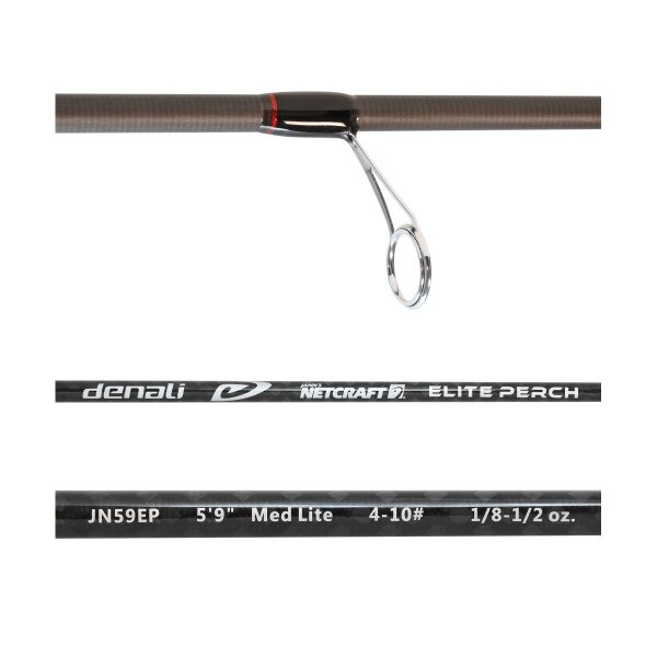 Jann's Netcraft Elite Perch Rods| Powered by Denali Rods