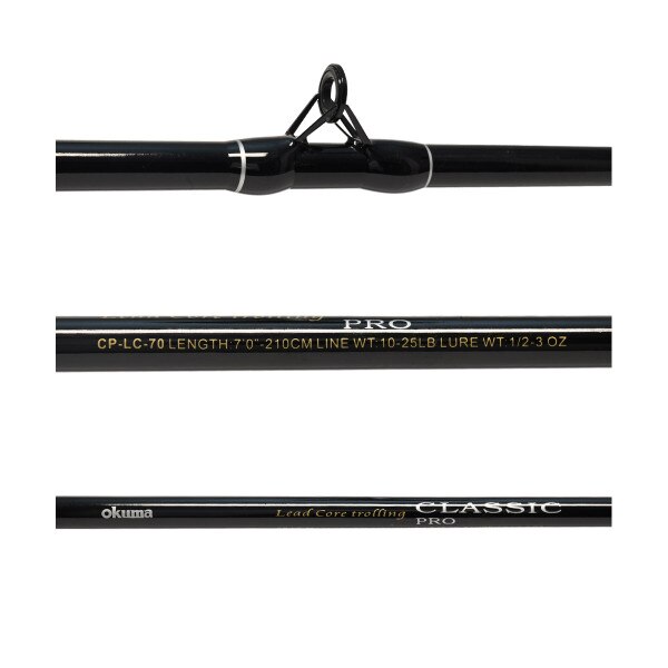 Okuma Classic Pro CPLC70 Trolling Rod | Bottom Bouncer and InLine Rod ...