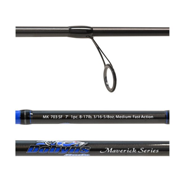 Dobyns Maverick MK703SF Spinning Rod | All Purpose Bass Fishing Rods ...