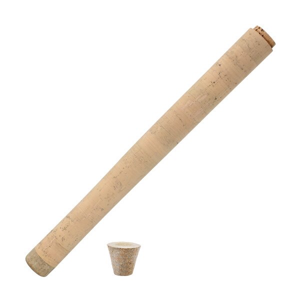 Cork Fishing Rod Rear Grip with Integral Butt Cap 11" length | Jann's ...