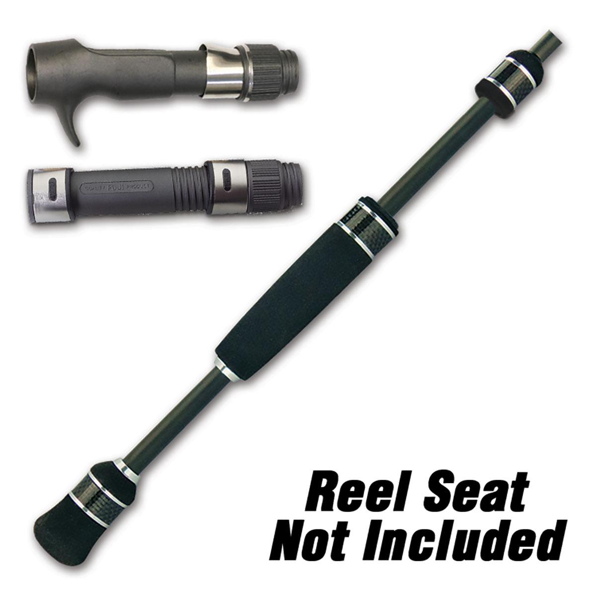 EVA Foam with Woven Graphite Inlay Split Grip Handle | Jann's Netcraft