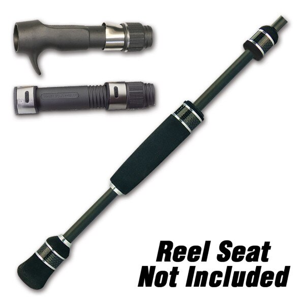 EVA Foam with Woven Graphite Inlay Split Grip Handle | Jann's Netcraft