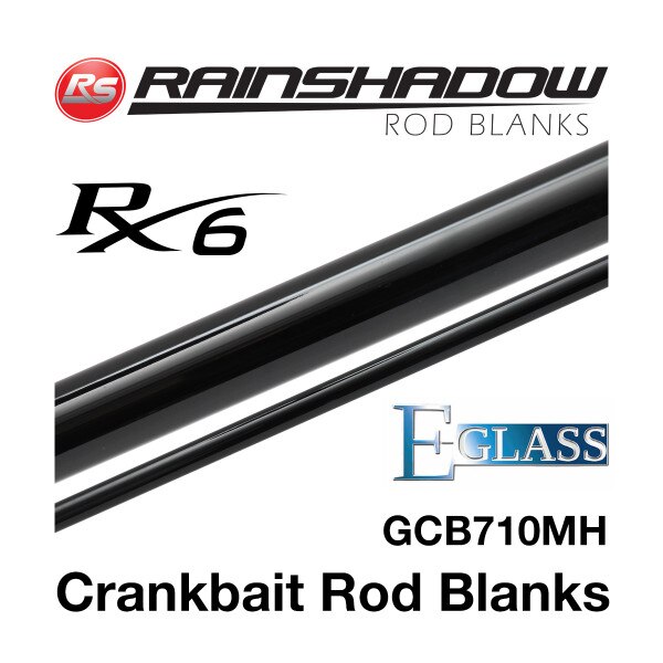 Rainshadow 7'10" GCB710MH E-Glass Crankbait Rod Blank | Jann's Netcraft