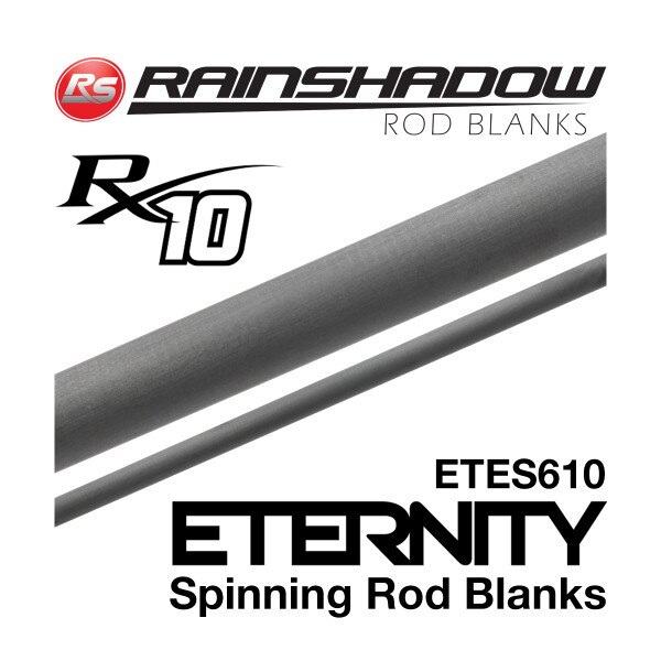 Rainshadow Eternity ETES610MXF-SS 6’10 Spin Rod Blank | Jann's Netcraft