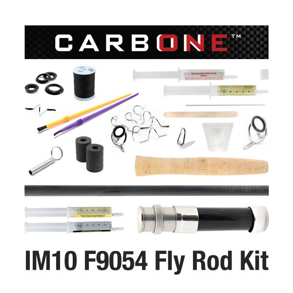 Carbon One IM10 F9054 Fly Rod Kits| Jann's Netcraft