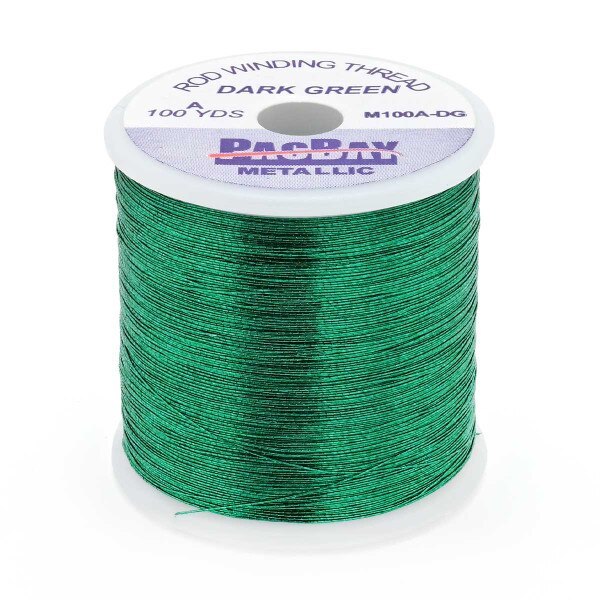 PACIFIC BAY METALLIC ROD WRAPPING THREAD SIZE A 100 YARD SPOOL, Rod ...