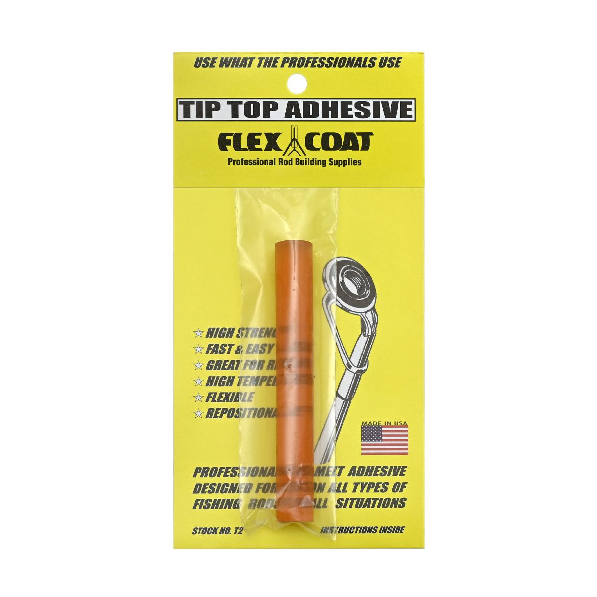 FLEXCOAT TIP TOP ADHESIVE, Rod Building | Jann's Netcraft