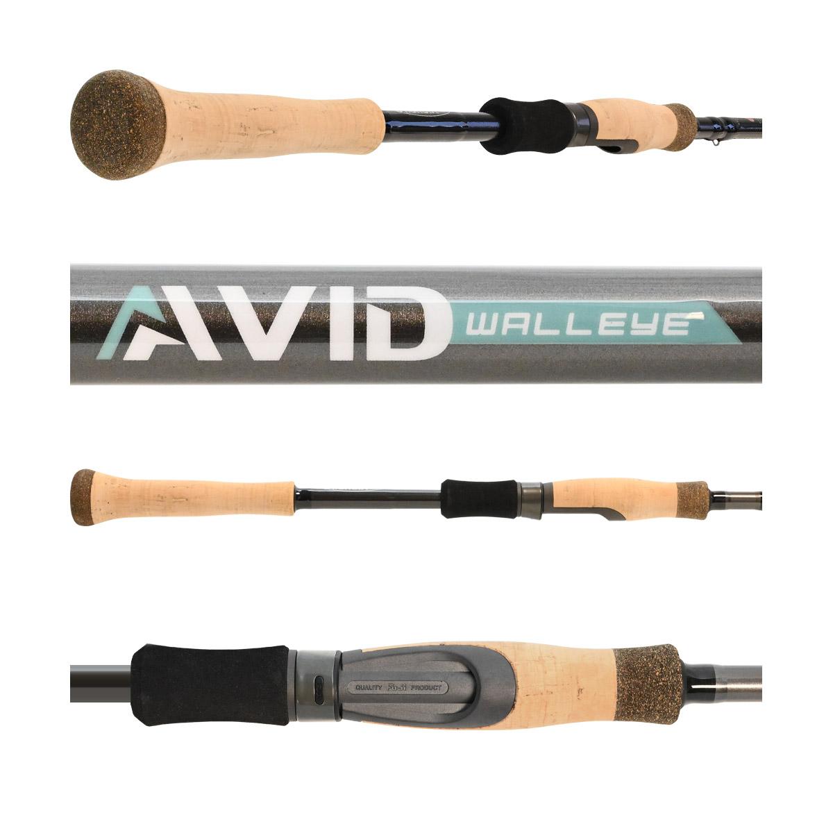 St. Croix ASWS68MXF Avid Walleye 6'8" M XF Spinning Rod