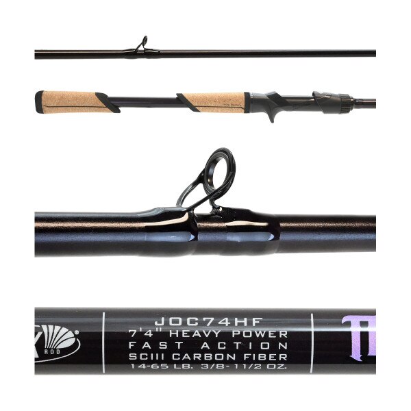 St. Croix Mojo Bass Trigon JOC74HF 7'4" H Casting Rod