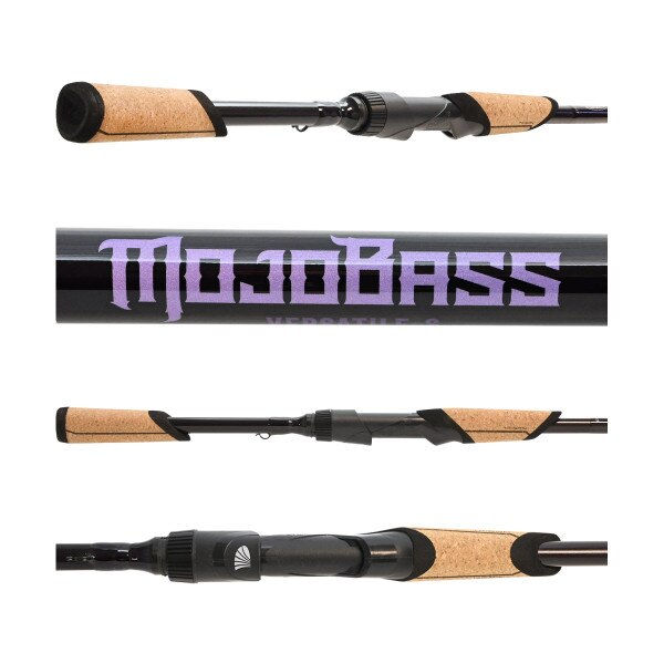St. Croix Mojo Bass Trigon JOS610MLXF 6'10" ML Spinning Rod