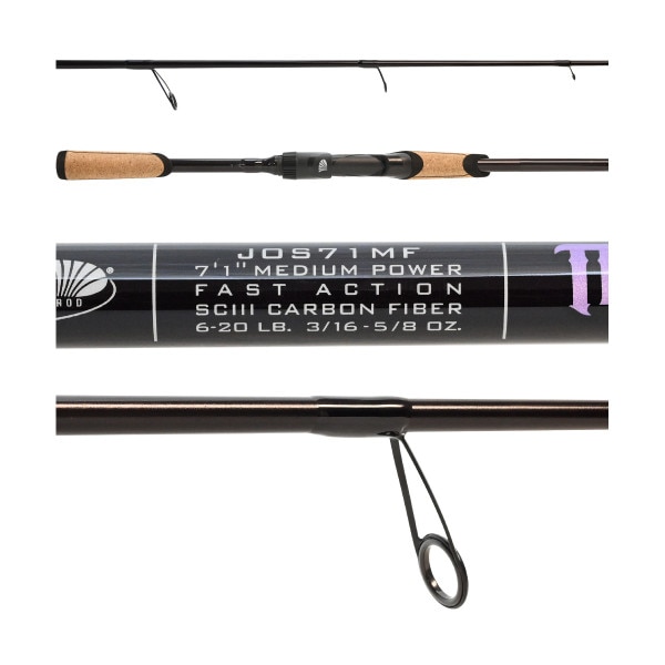 St. Croix Mojo Bass Trigon JOS71MF 7'1" M Spinning Rod