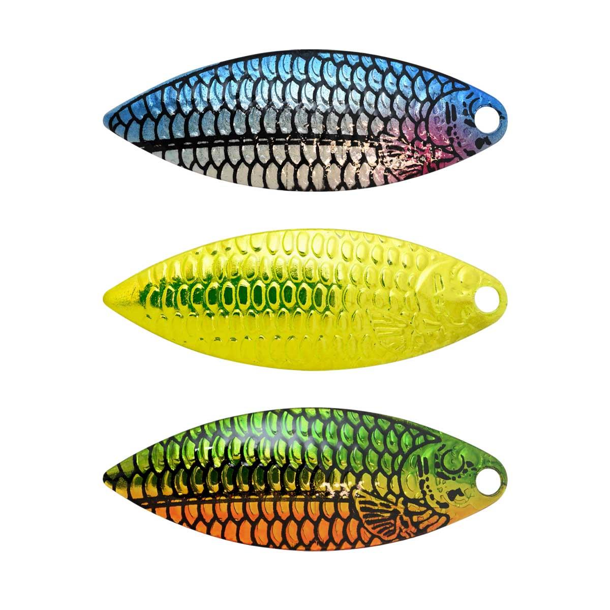 Willowleaf Pro Scale Spinner Blades, Lure Making | Jann's Netcraft