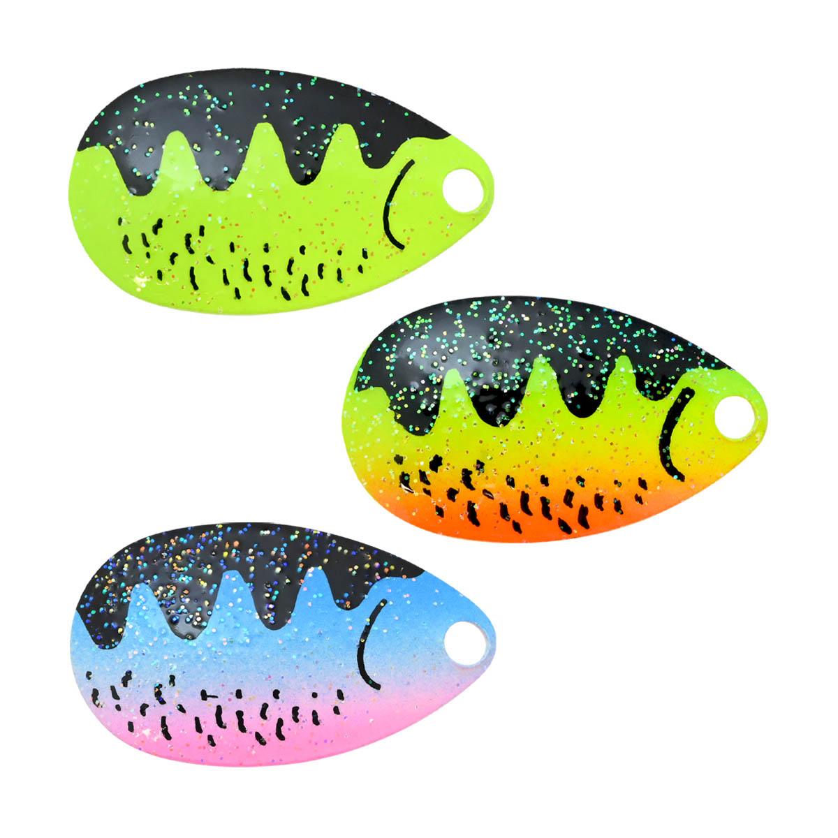 Indiana Crystal Baitfish Spinner Blades, Lure Making | Jann's Netcraft