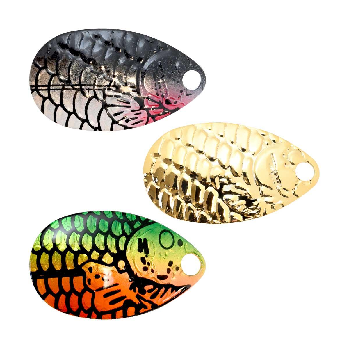 Indiana Premium Pro Scale Spinner Blades, Lure Making | Jann's Netcraft