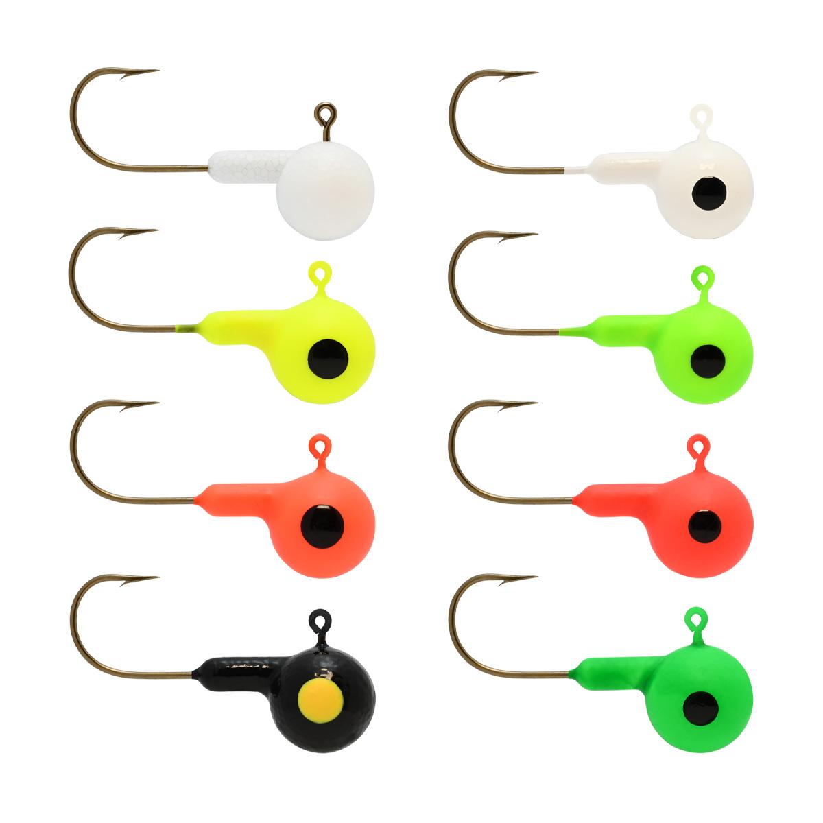 Floating Round Head Jigs with Collar, Lure Making | Jann's Netcraft