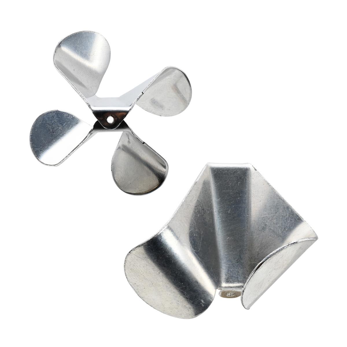 QUAD WING BLADE ALUMINUM BUZZ BLADES 5PK, Lure Making | Jann's Netcraft