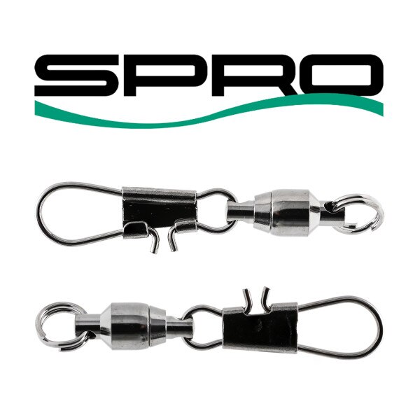 SPRO BALL BEARING SWIVEL WITH INTERLOCK SNAPS, Terminal Tackle | Jann's ...