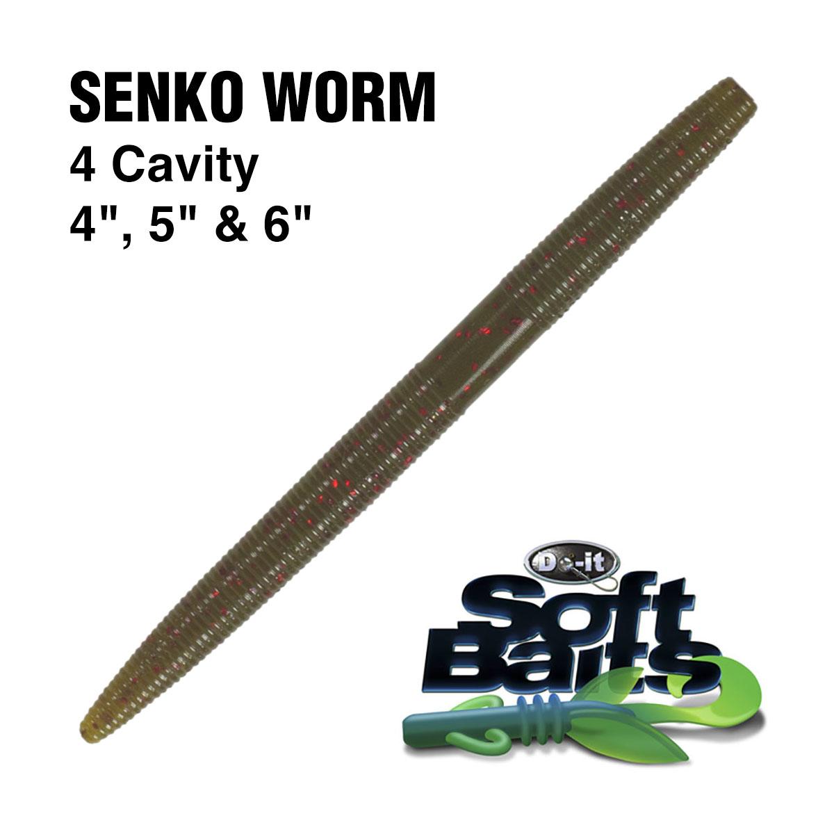 DO-IT ESSENTIAL SERIES SOFT BAIT MOLDS SENKO, Do-It Molds | Jann's Netcraft