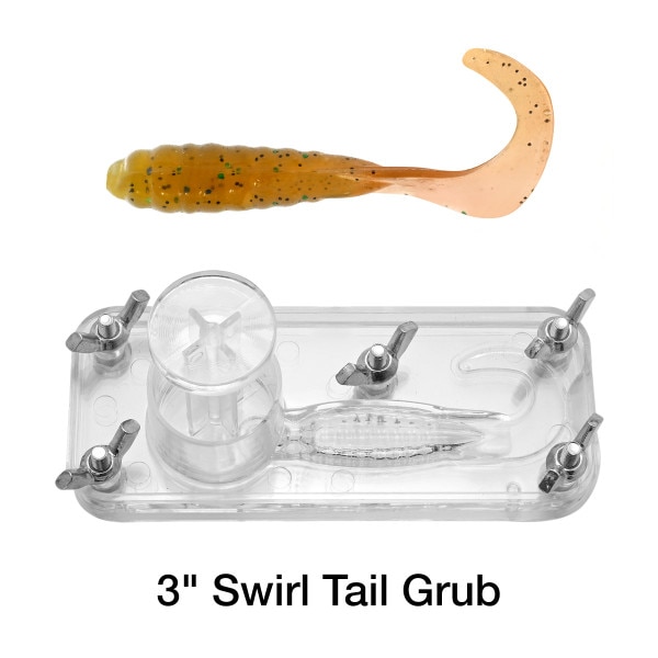 SOFT PLASTIC MOLDS WITH INJECTOR, Soft Plastic Lure Making | Jann's ...