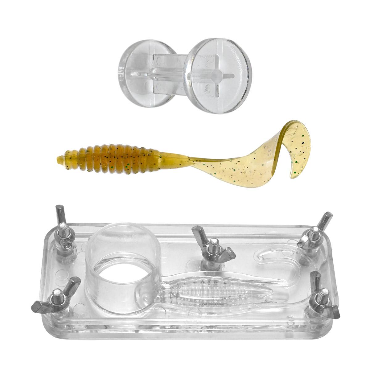 SOFT PLASTIC MOLDS WITH INJECTOR, Soft Plastic Lure Making | Jann's ...