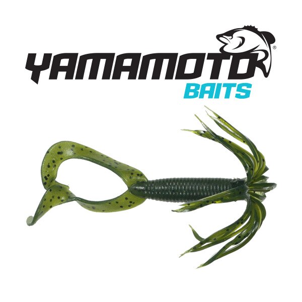 YAMAMOTO DOUBLE TAIL HULA GRUB 4", Soft Plastic | Jann's Netcraft
