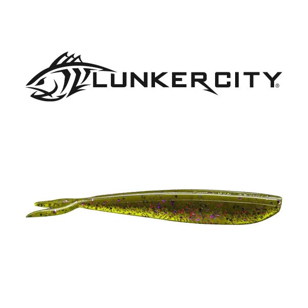 LUNKER CITY FIN-S FISH 4" 10PK, Soft Plastic | Jann's Netcraft