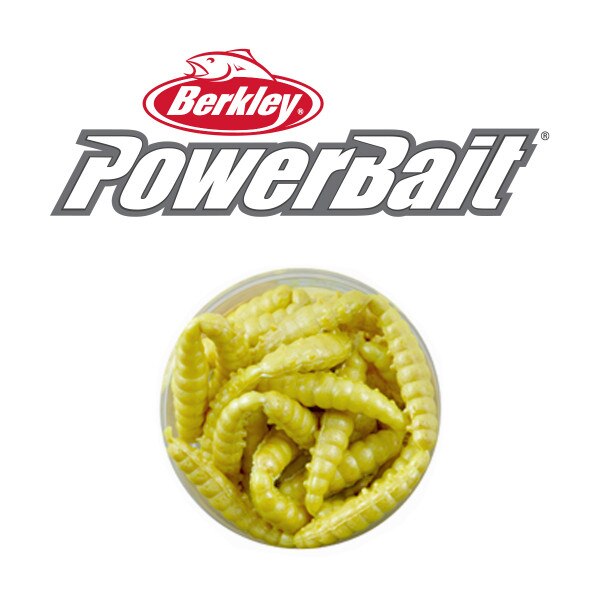 BERKLEY HONEY WORM 1IN, 55 PER JAR, Soft Plastic | Jann's Netcraft
