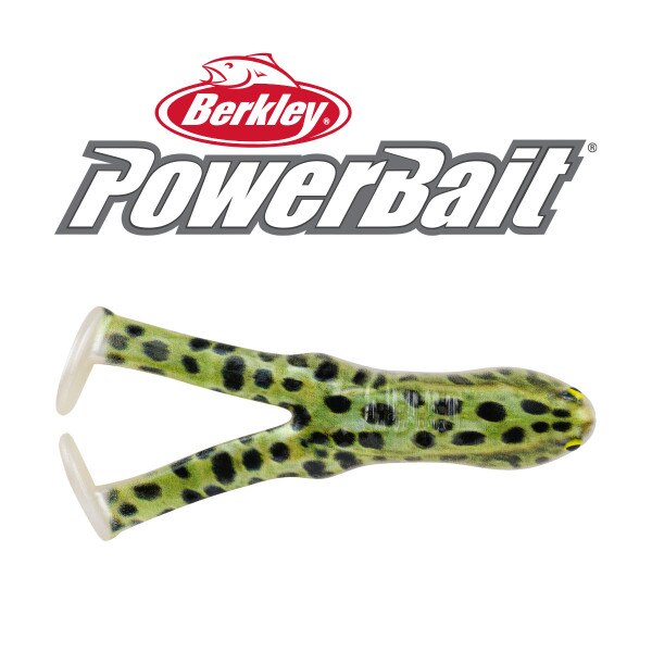 BERKLEY POWERBAIT BEAT'N PADDLE FROG 3.9", Soft Plastic | Jann's Netcraft