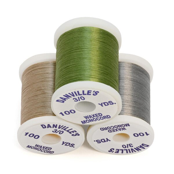 PREWAXED 3/0 FLYTYING MONOCORD, Fly Tying | Jann's Netcraft