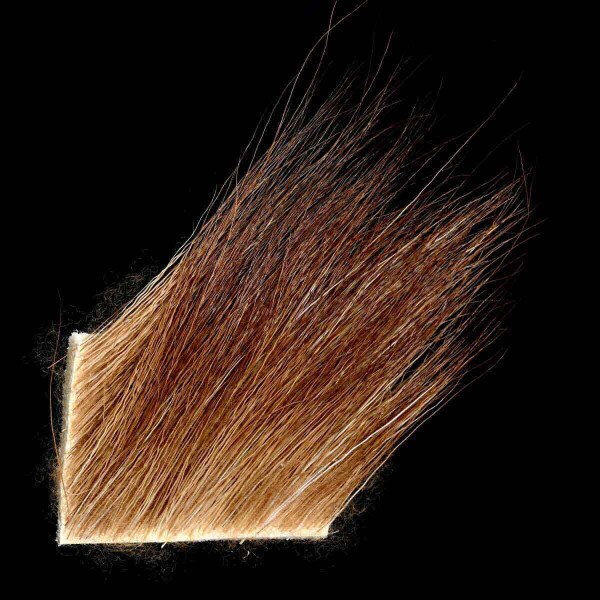 NATURES SPIRIT MOOSE BODY HAIR 1" X 1.5" PATCH, Fly Tying | Jann's Netcraft