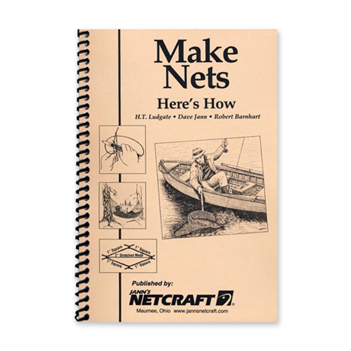 Make Nets, Heres How to Make Nets Book, Netcraft Net Making Book | Jann ...