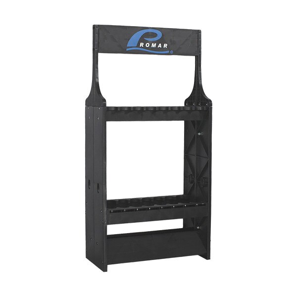 Fishing Rod Rack | Black ABS Plastic 16 Place | Jann's Netcraft