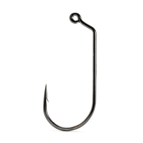 VMC 7161 BN 60 DEGREE ROUND BEND JIG HOOKS BLACK NICKEL, Fishing Hooks ...