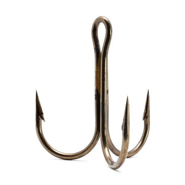 VMC ROUND BEND 9608 BZ SPLIT SHANK TREBLE HOOKS, Fishing Hooks | Jann's ...
