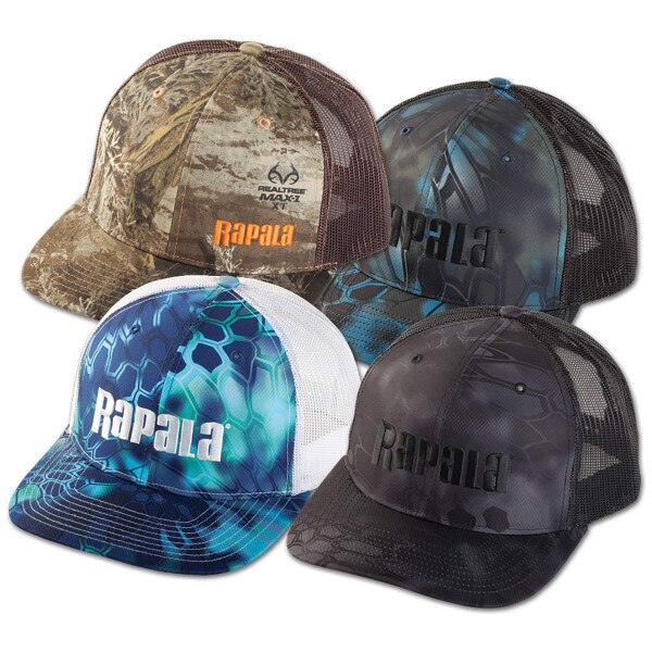 RAPALA PATTERNED TRUCKER CAPS, Apparel | Jann's Netcraft